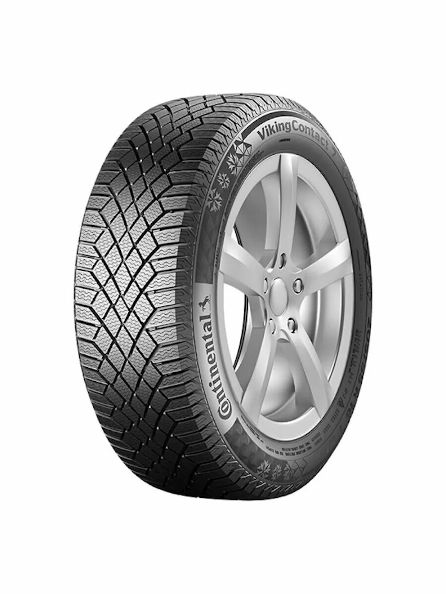 Шины зимние R17 225 55 101 T автомобильная зимняя резина Continental модель VikingContact 7