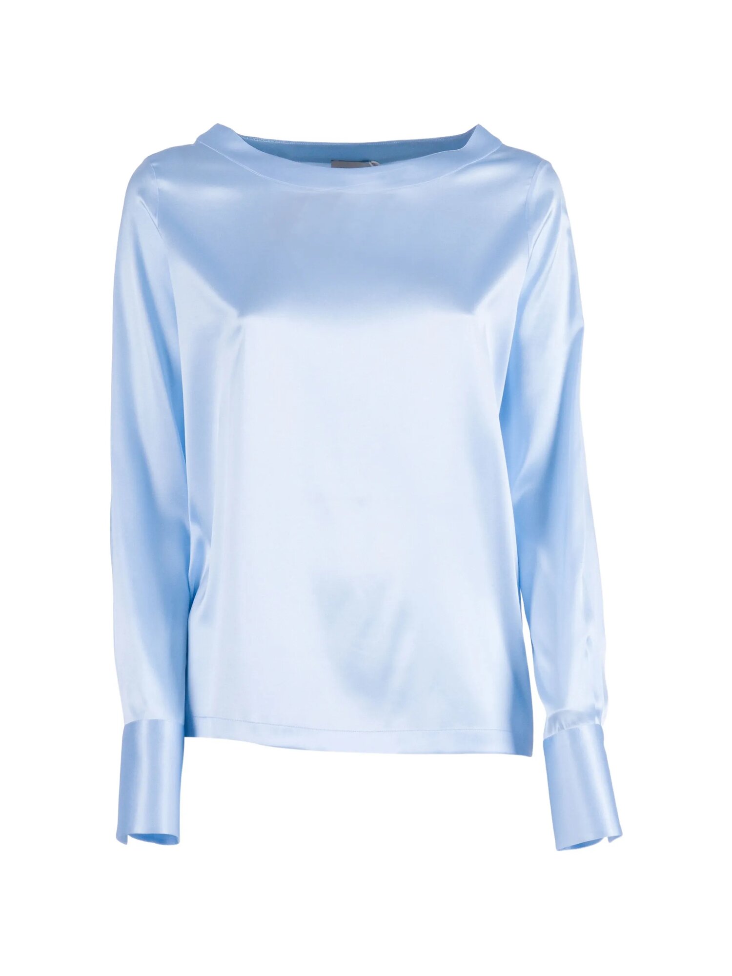 Блуза Satin-finish long-sleeved blouse