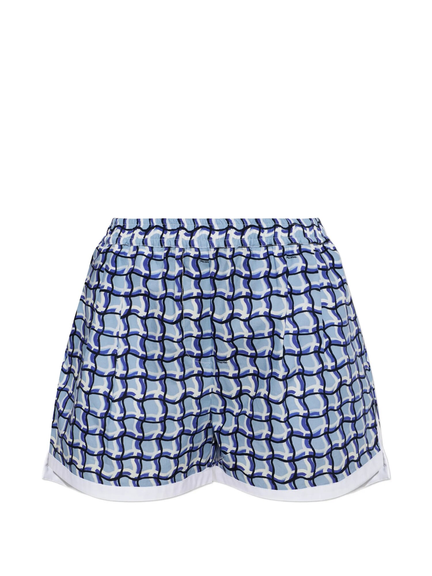 Шорты Geometric-print elasticated-waistband shorts