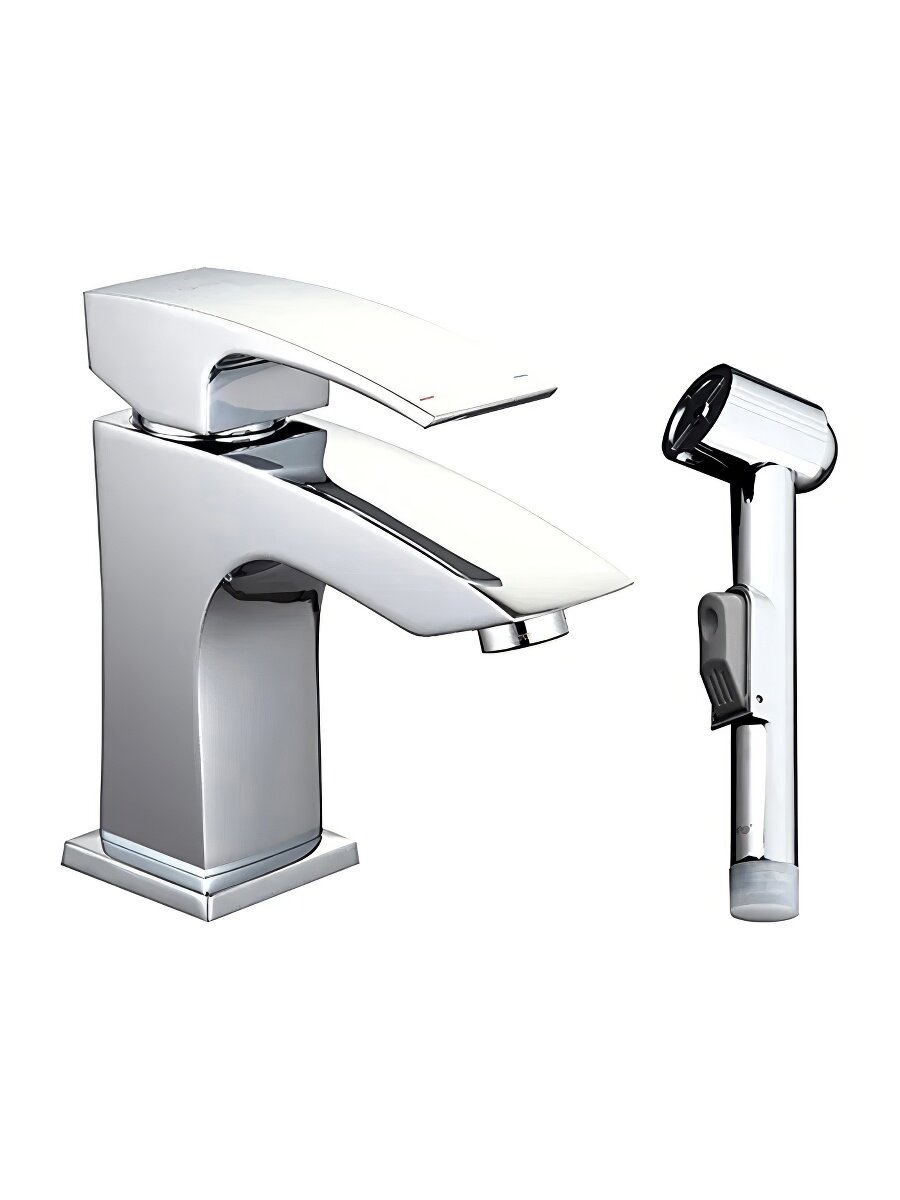 Смеситель для раковины с гигиеническим душем , GAPPO хром, G1207