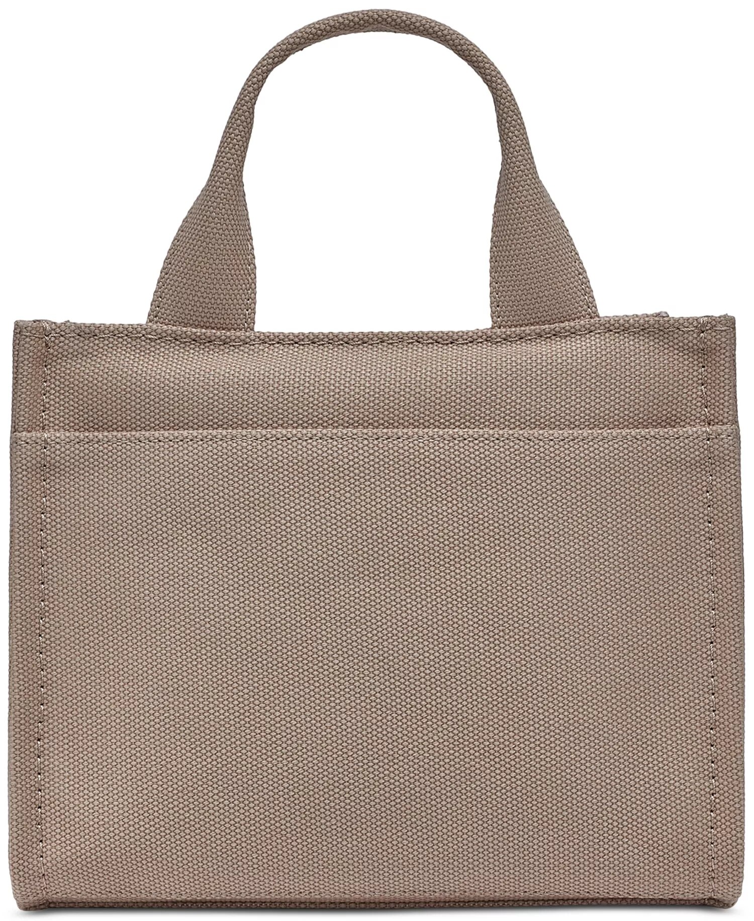 Сумка тоут DKNY DKNY Hadlee Small Tote Bag, фактура перфорированная, бежевый, коричневый — фото 1
