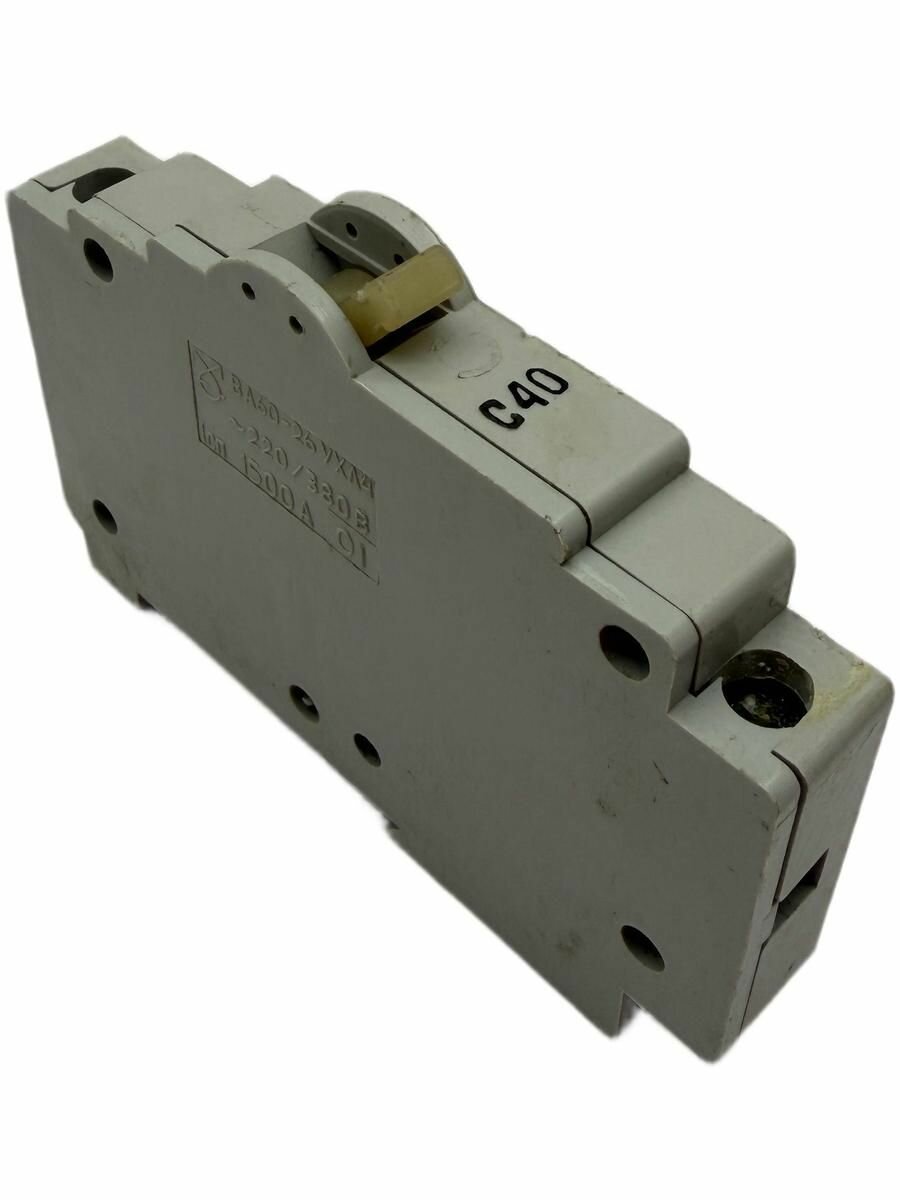 ВА60-26УХЛ4 40А, 1Р, 220/380V 50Hz, 4,5кА, Автоматический выключатель.