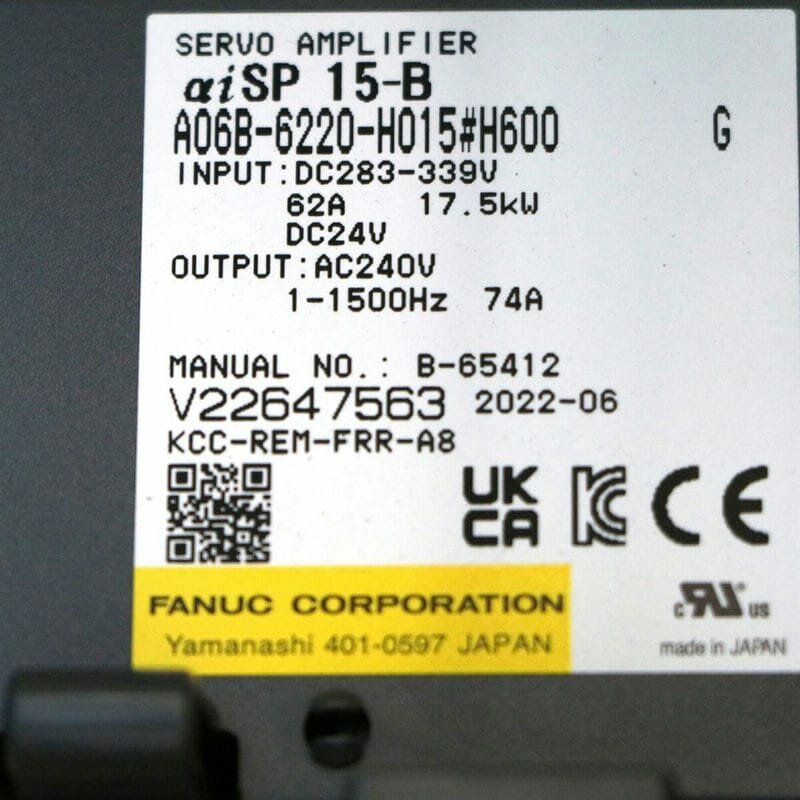 Модуль FANUC A06B-6220-H015