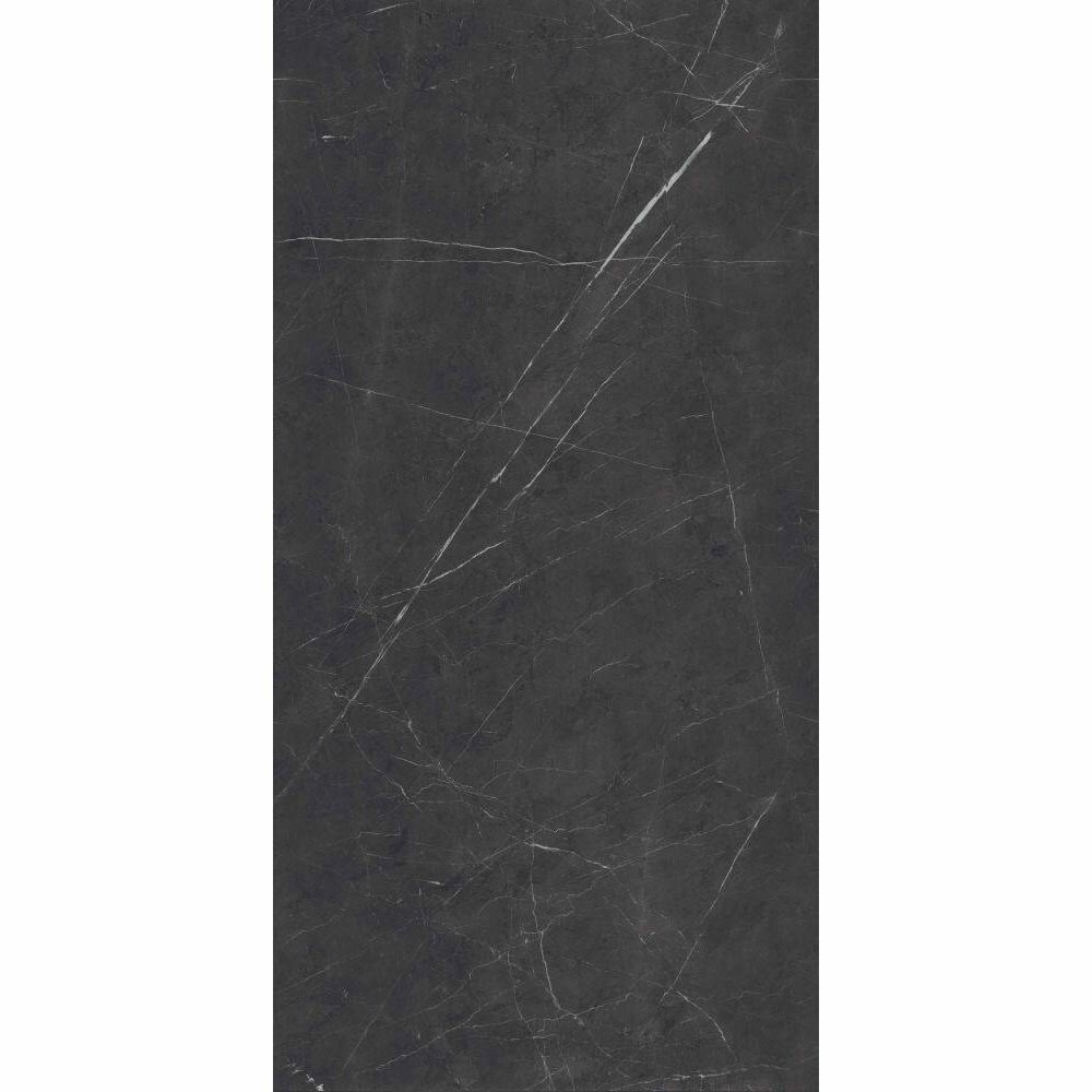 Керамогранит Eurotile Ombere 261 ABE2GY под камень серый 60х120 см глянцевый для пола и стен