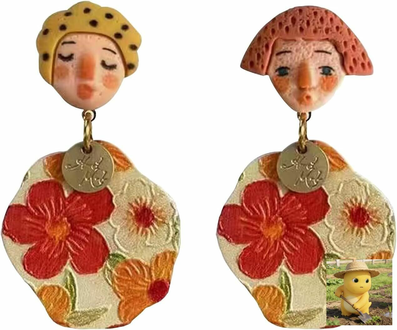 Серьги люстры