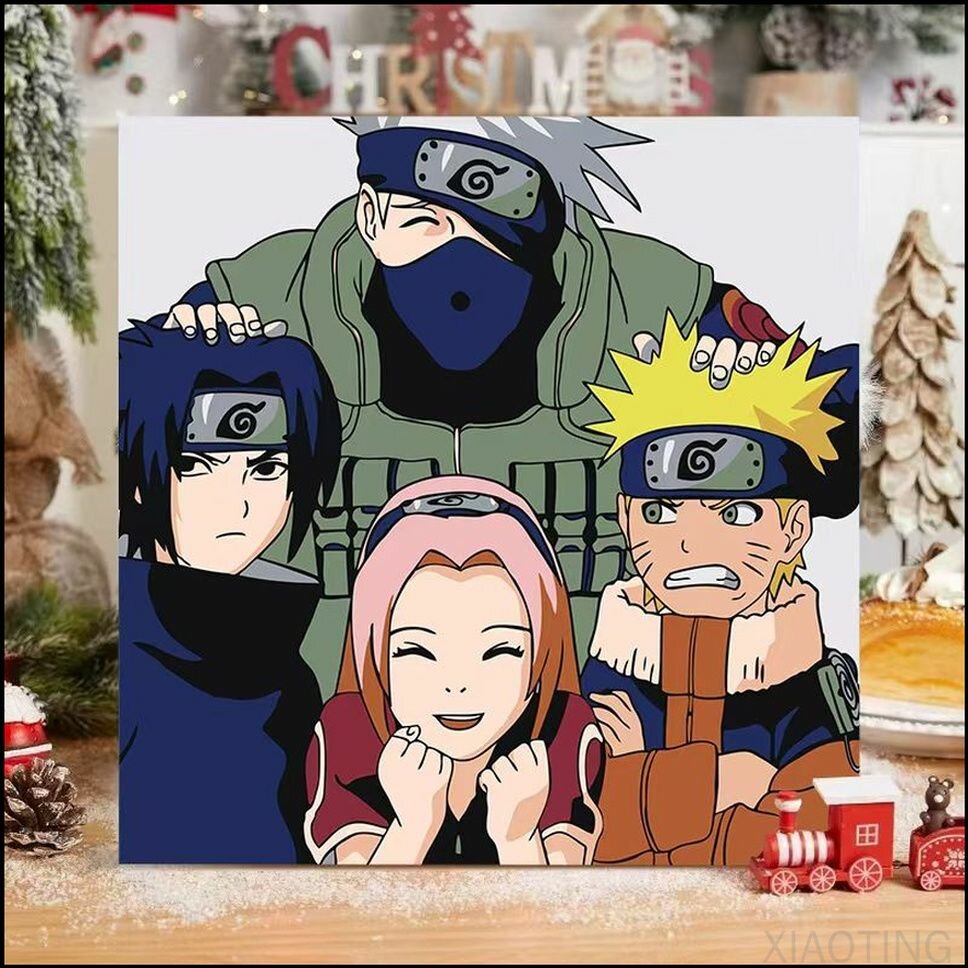 Картина по номерам 'Наруто/Naruto' 20*20cm