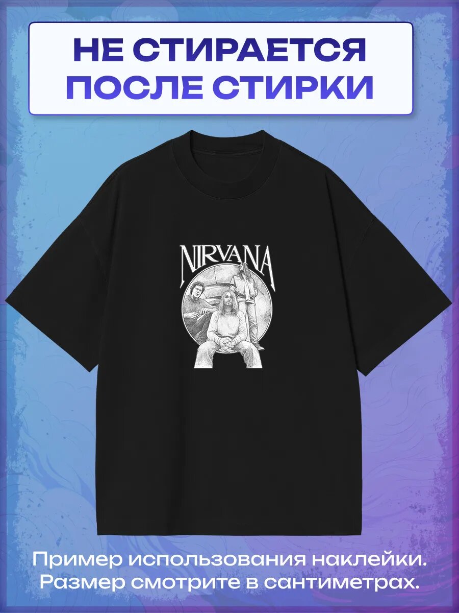 Термонаклейка nirvana — фото 1