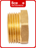 Футорка LD PRIDE DN25х15 (1"НР х 1/2" ВР) латунь с биркой LD.65.517.25х15