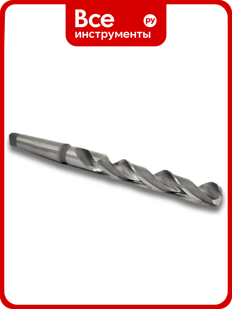 Сверло 10х116х197 Р6М5 к/х КМ1 длинное ГОСТ 12121-77 Beltools ri.160.1319
