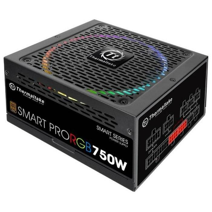 Блок питания ATX 750Вт Thermaltake Smart Pro RGB PS-SPR-0750FPCBEU-R