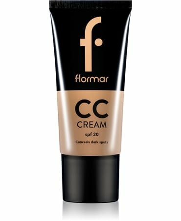 Cc-средство flormar cc cream anti-fatigue, бежевый, 35 мл