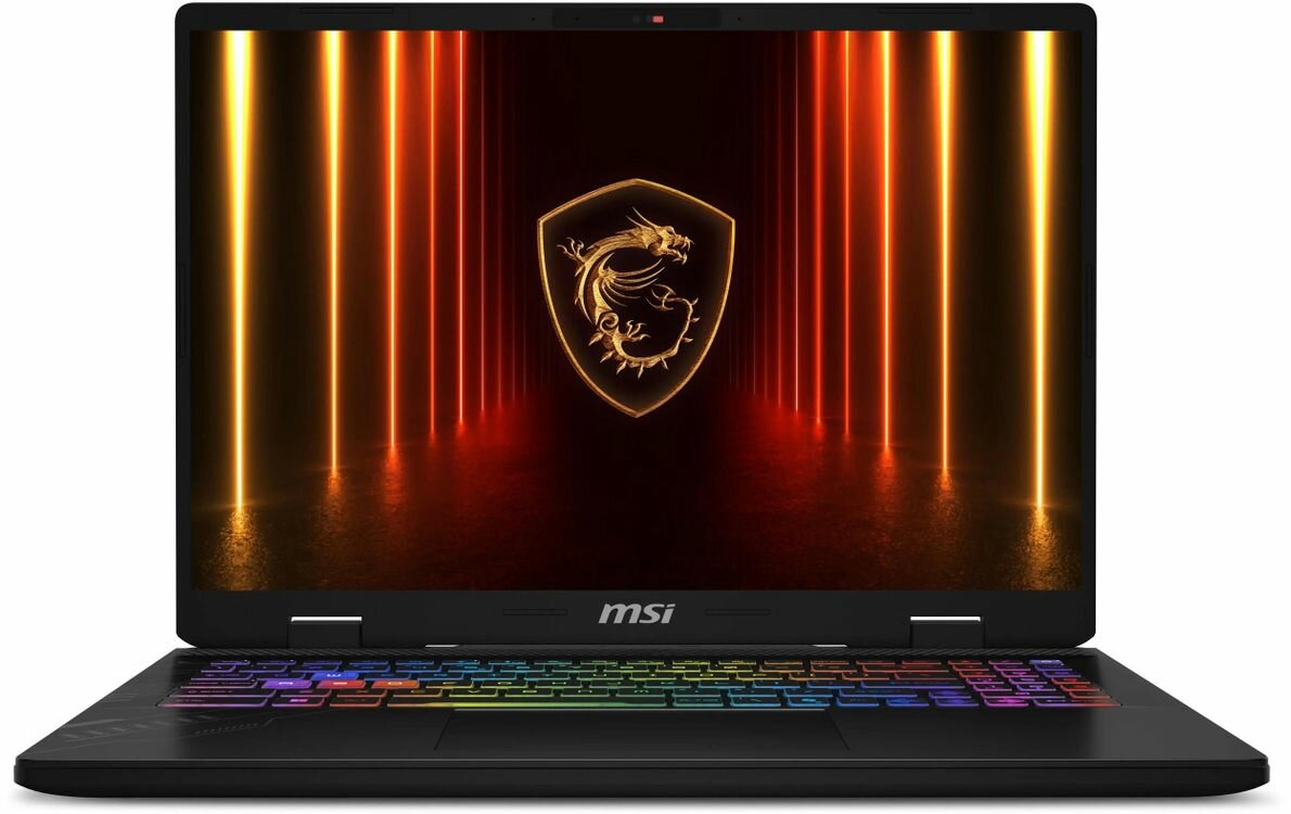 16″ Игровой ноутбук MSI Crosshair A16, 2560×1600 IPS 240 Гц, AMD Ryzen 9 7945HX, RAM 16 ГБ DDR5, SSD 512 ГБ, NVIDIA GeForce RTX 5070 8 ГБ GDDR7, Windows 11 Pro + MS Office Pro, черный, русская раскладка
