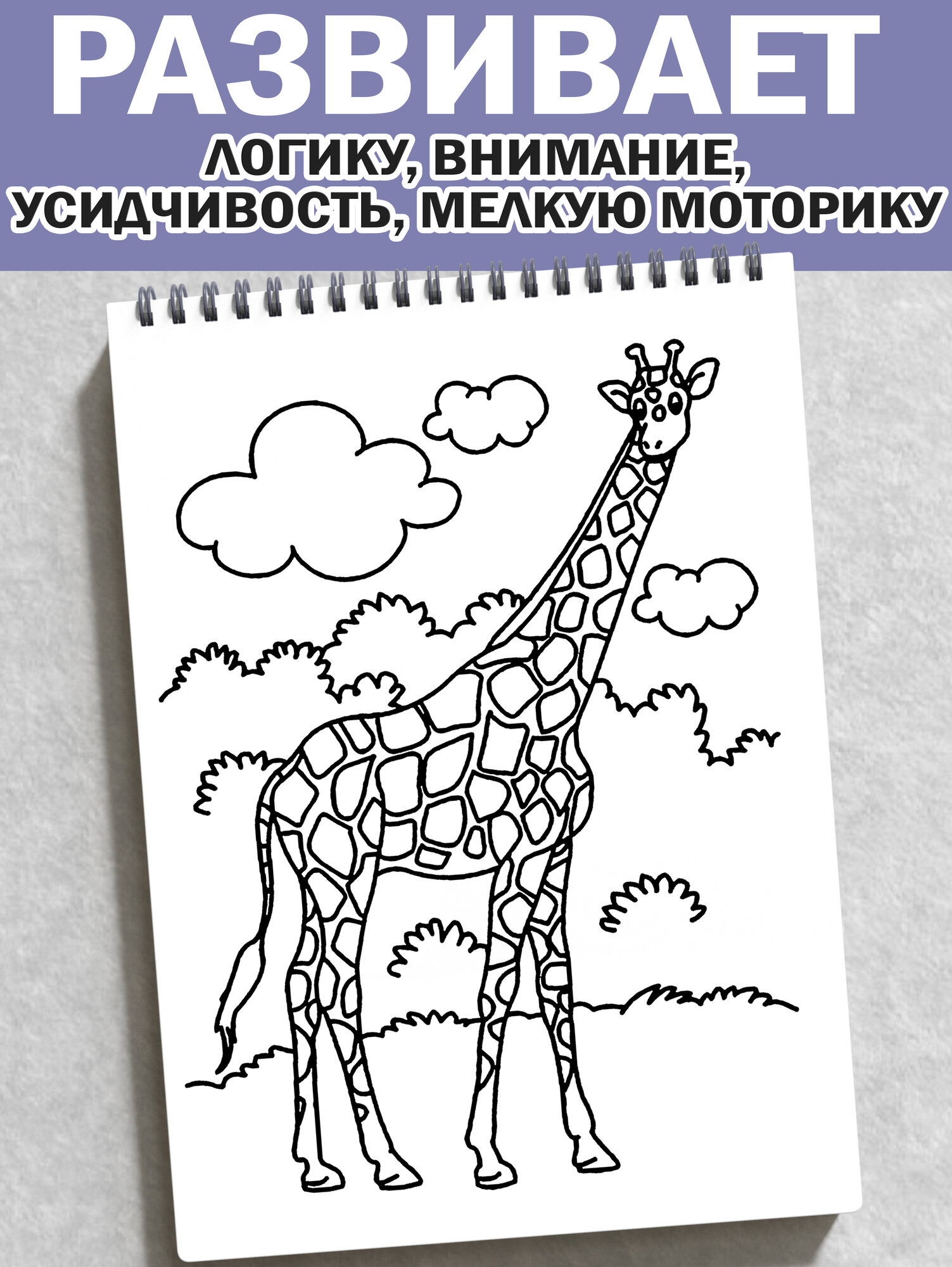 Раскраска Животные — фото 1