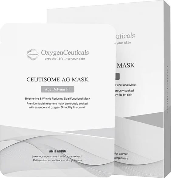 OxygenCeuticals Кислородосодержащая питательная маска на основе черной икры Ceutisome AG Mask 230ml