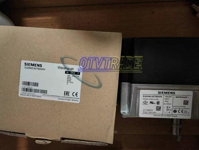 Модуль Siemens Combustion Actuator SQM48.697B9WH Applicable to Wesso