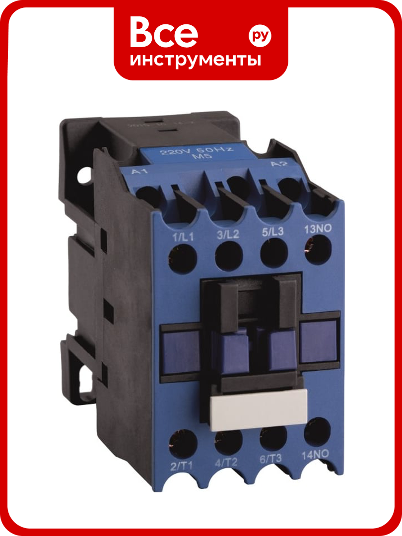 Контактор КЭАЗ OptiStart E LC1E1810M5 18А кат. 220В AC 1НО 330272