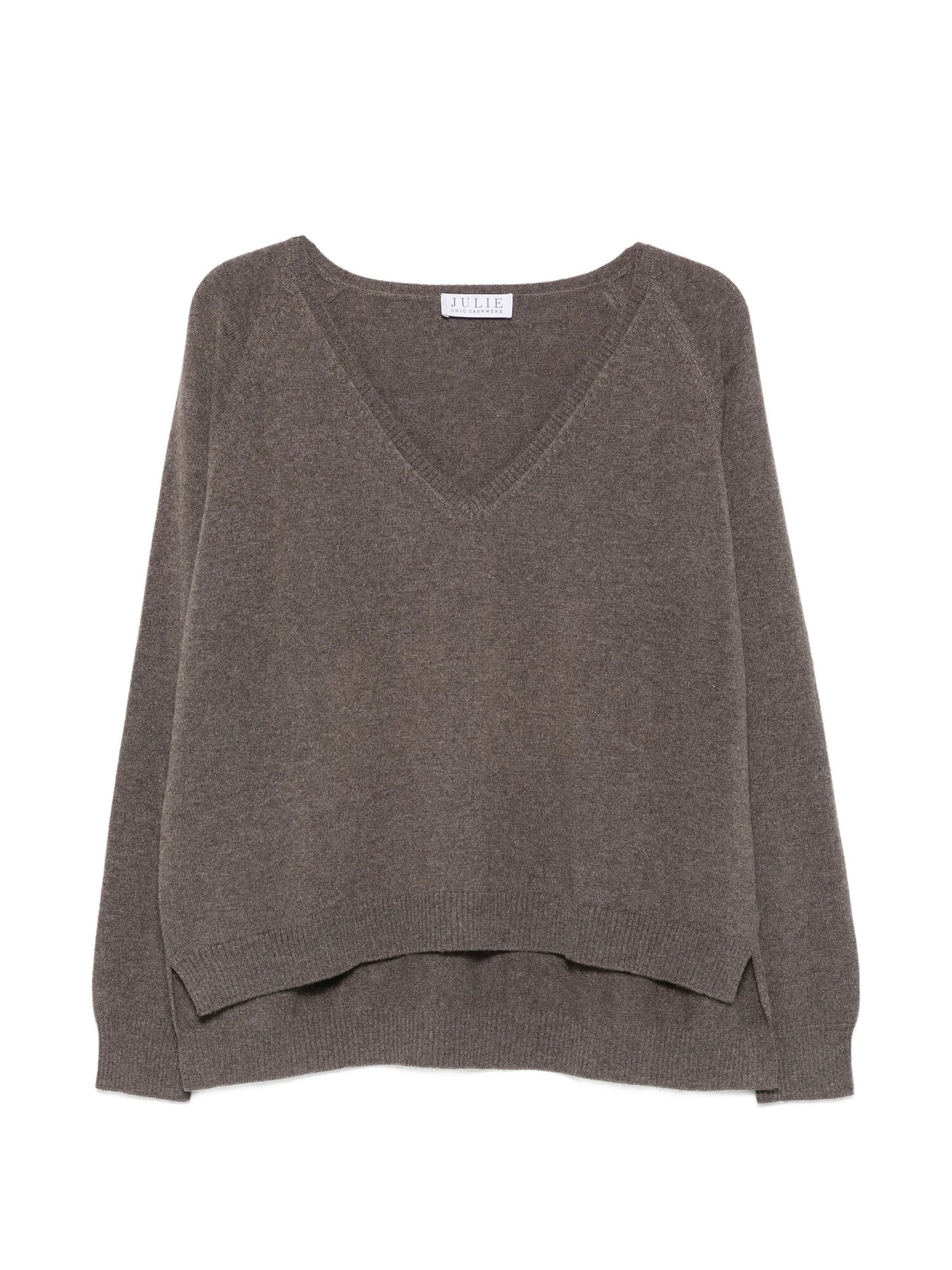 Свитер V-neck raglan-sleeve sweater