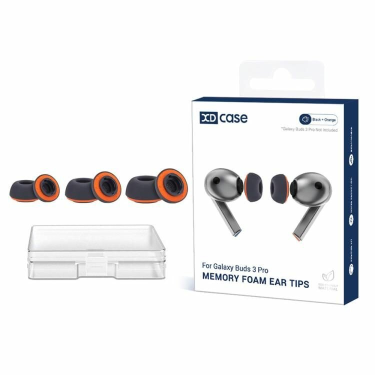 For Samsung Galaxy Buds3 Pro XDcase 3 пары сменных силиконовых губок для ушей сменные амбушюры силиконовые вкладыши