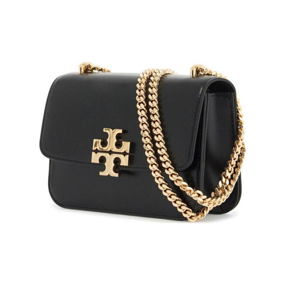 Сумка Tory Burch Eleanor, фактура матовая, черный — фото 1