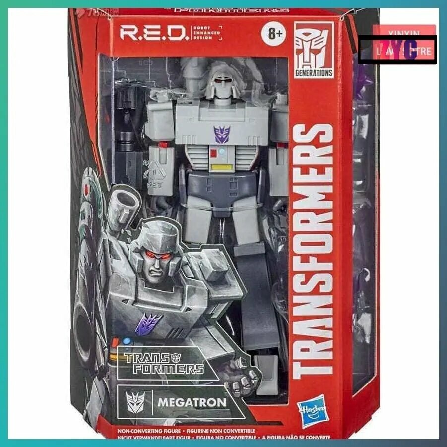 Трансформеры R.E.D. Робот с улучшенным дизайном G1 Optimus Prime Megatron Soundwave, экшн-фигурка, коллекция игрушек, подарок для хобби