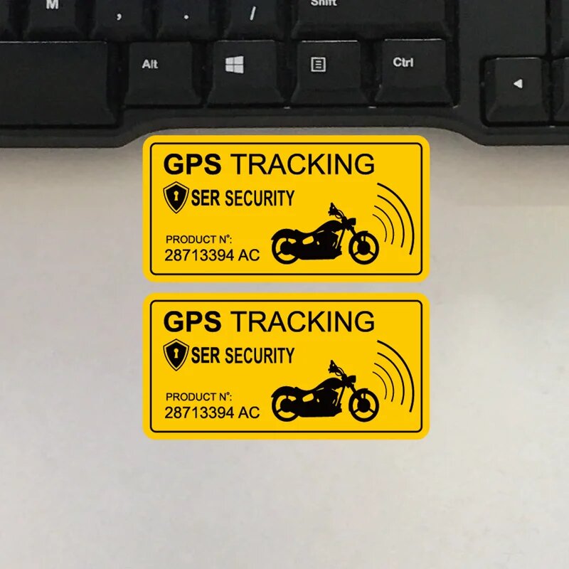 Сигнализация для отслеживания GPS, 2 шт. Предупреждение ждающая маркировка, водонепроницаемая yellow