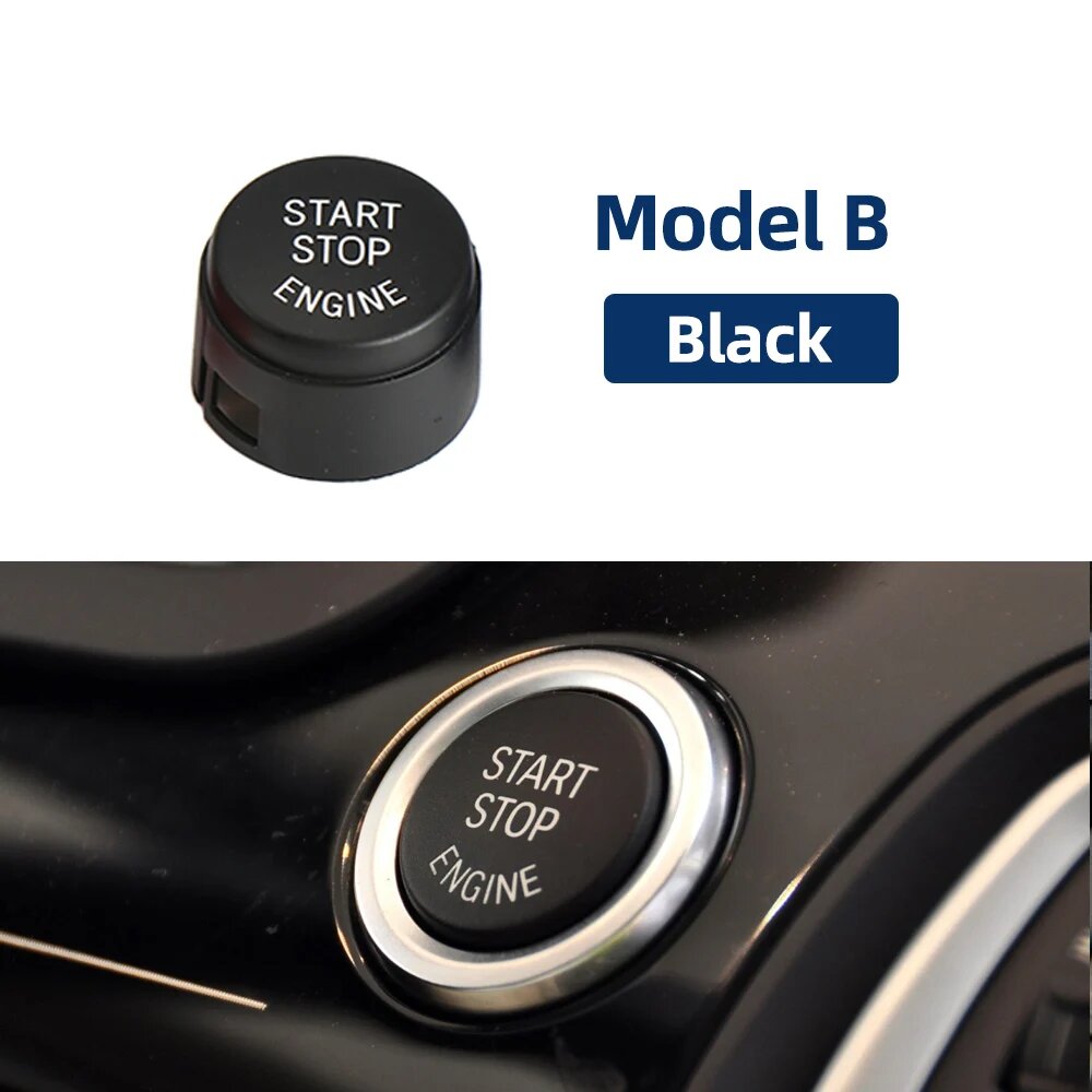Кнопка START/STOP для BMW F10/F11 Black Model B