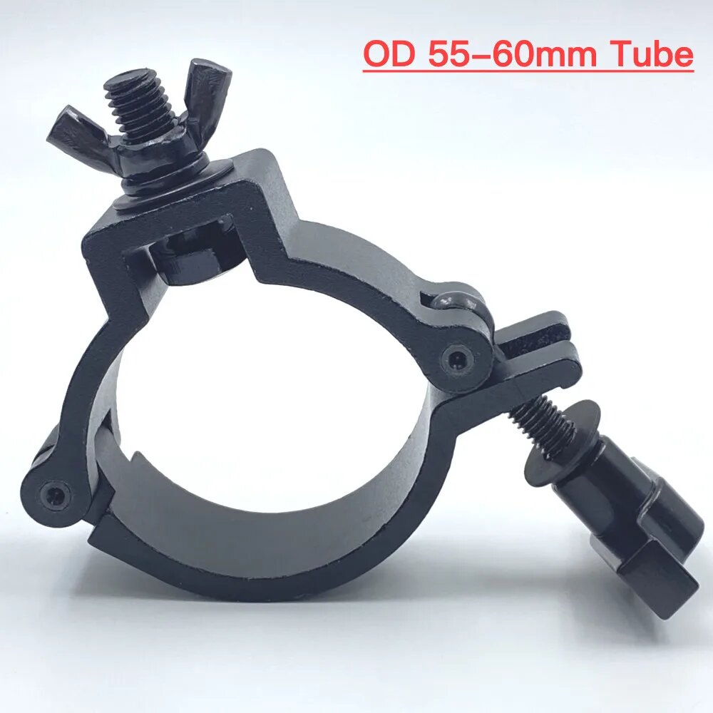 Алюминиевый зажим 55-60 мм с Т-образной гайкой Black T-nut