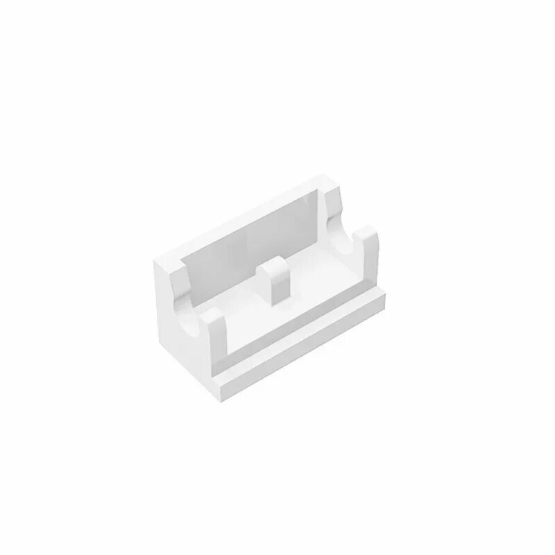 Белые строительные блоки SixBricks, 10 шт.