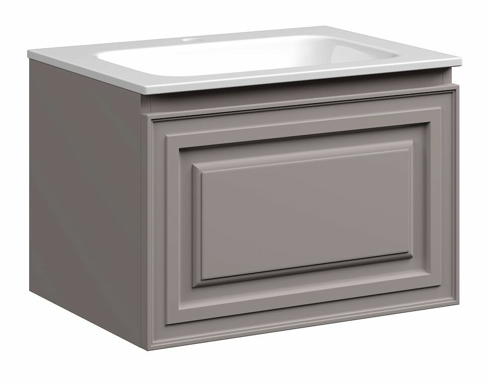 Тумба с раковиной Sancos Very 60 doha soft раковина Grace 60 CN7011