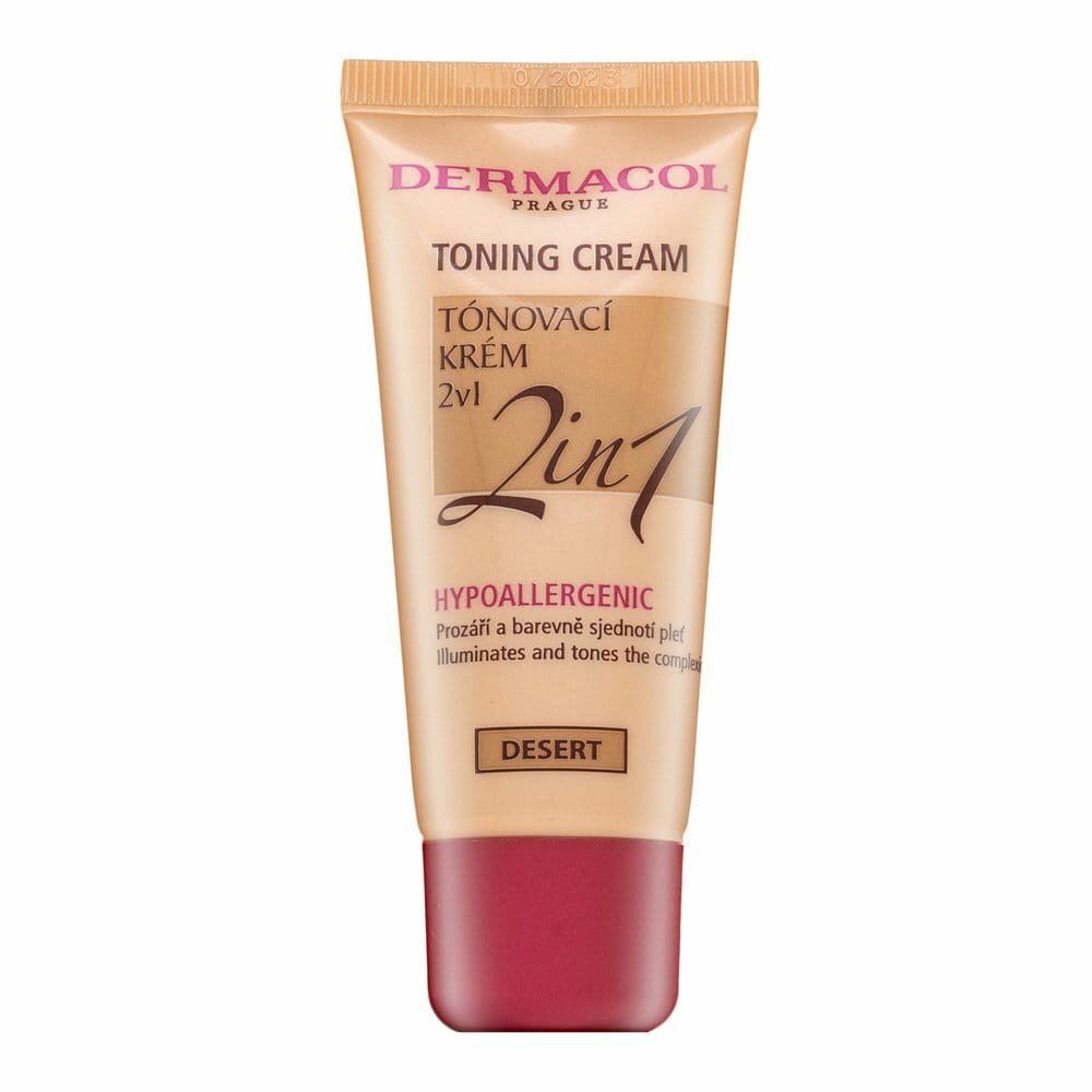 Тональный крем Dermacol Toning Cream 2in1 Desert 30 мл