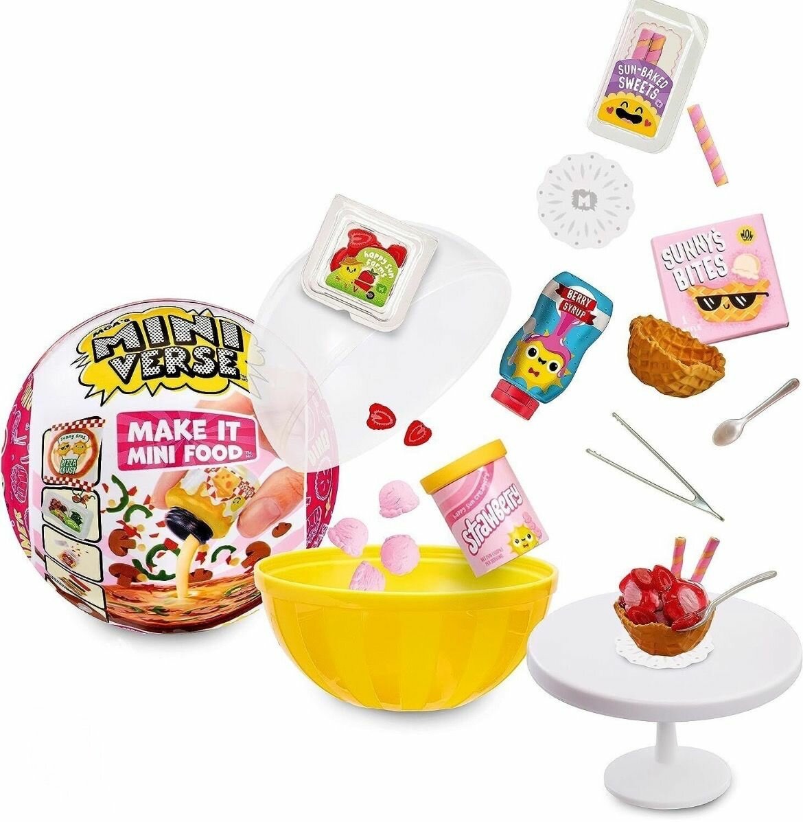 MGA Миниатюрная еда для кукол Mini Verse Make It Mini Food Restaurant 2 серия LOL 591825