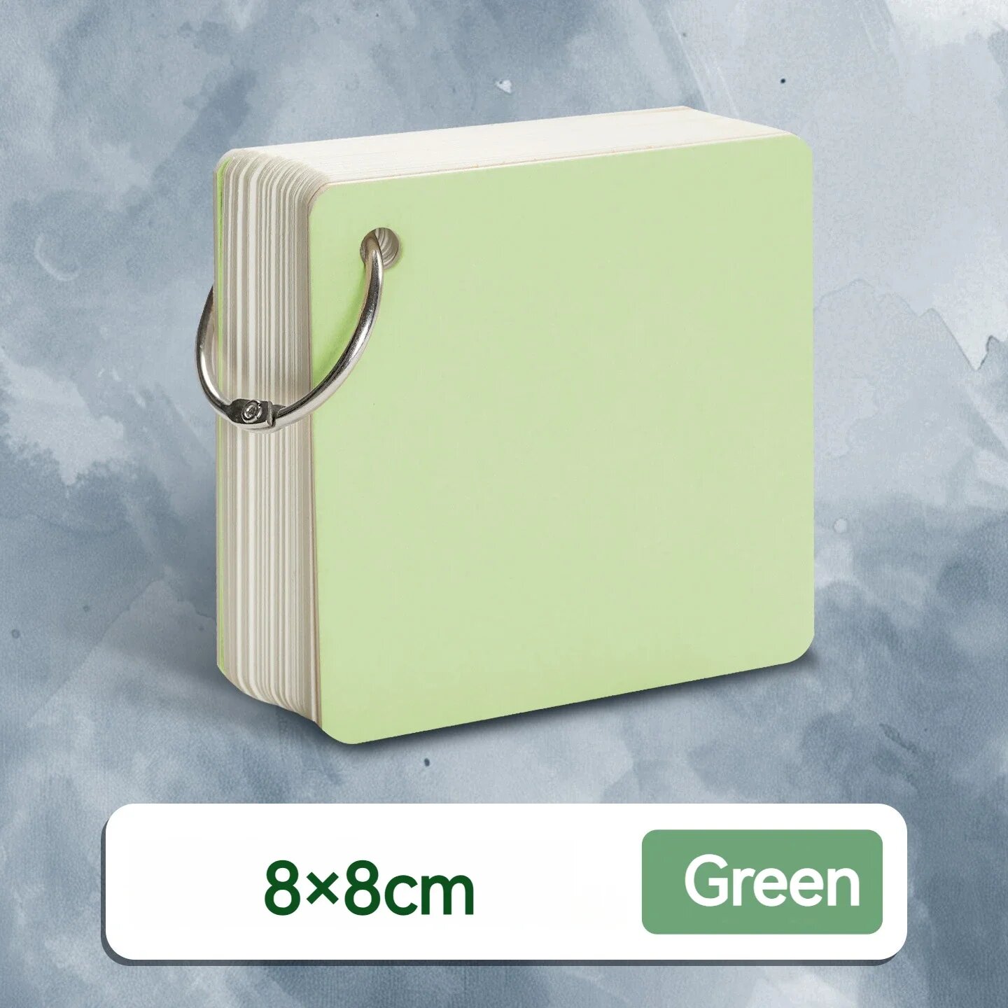 Borrence мини-блокнот 55 листов Зеленый, 80mm green