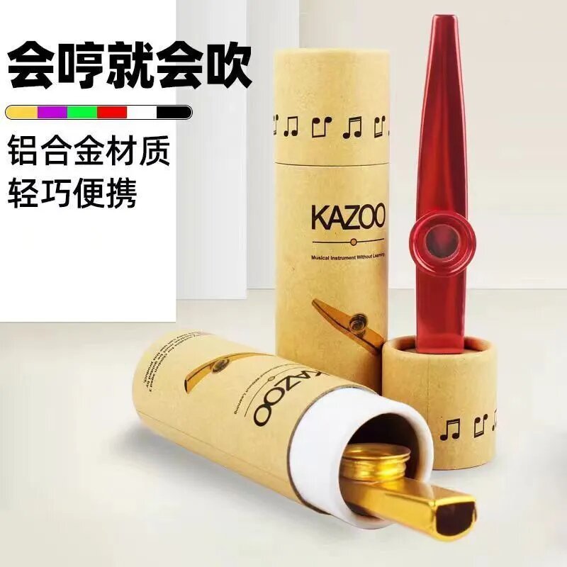 Музыкальный инструмент Casio Kazoo, металл, серебристый цвет