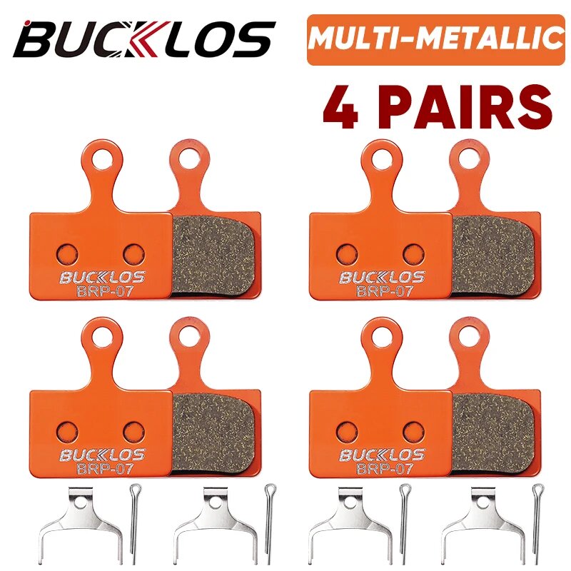 Тормозные колодки BUCKLOS BRP-07 Mult-Metallic 4Pairs