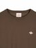 Свитер DANTON Logo-patch crew-neck sweater, размер 42, , коричневый