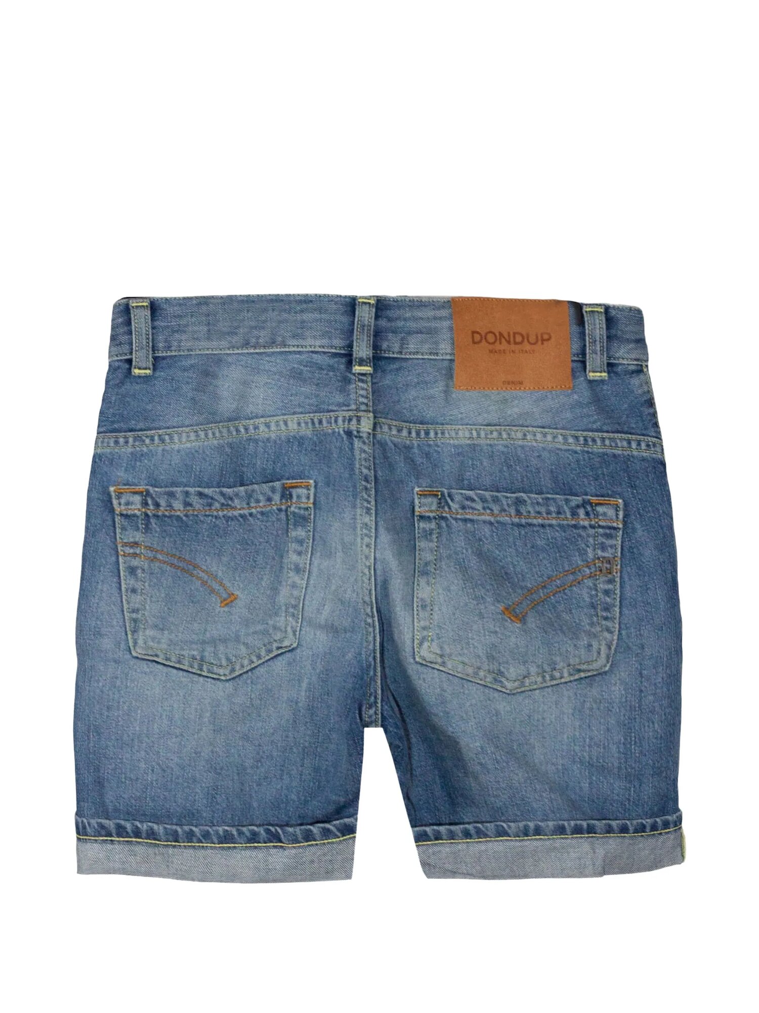 Шорты Dondup Distressed-effect denim shorts, размер 12 лет, синий — фото 1