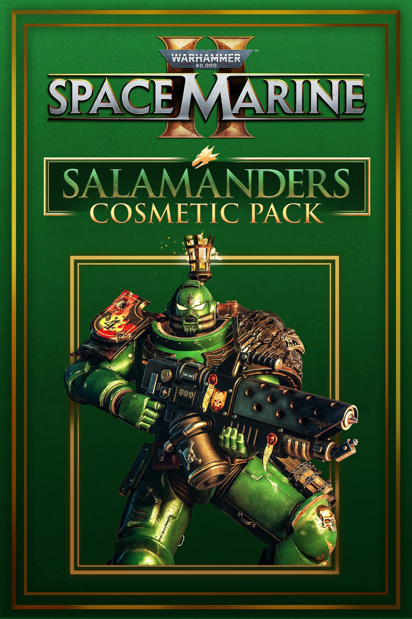 Warhammer 40,000: Space Marine 2 - Salamanders Cosmetic Pack — для Xbox · нужна базовая игра · PC, Xbox Series X|S