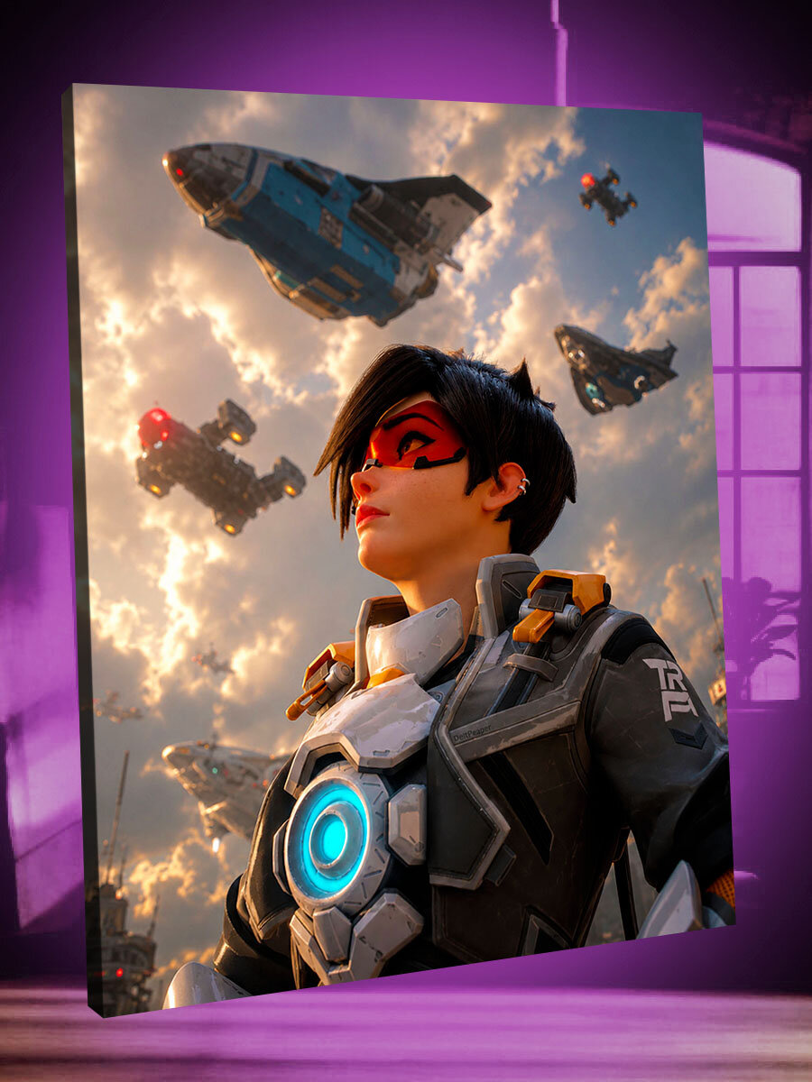 Интерьерная картина Арт в стиле Overwatch