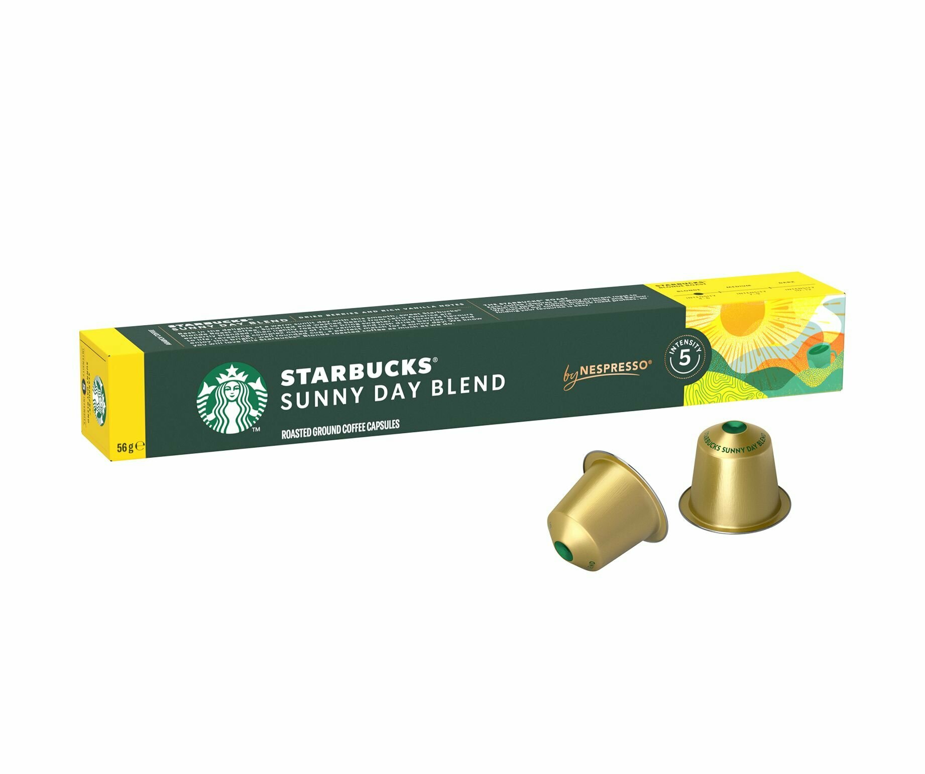 Кофе в капсулах Starbucks by Nespresso Sunny Day Blend (Nespresso Original)