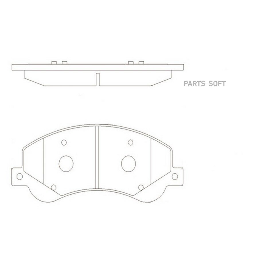 CTR GK0202 / CKF-57 GK0202 Колодки тормозные дисковые | перед |