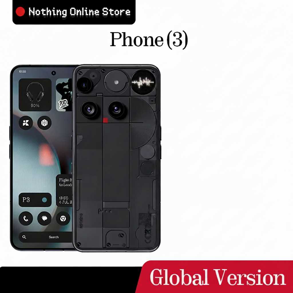 Смартфон NOTHING Phone (3), 12/256ГБ, global