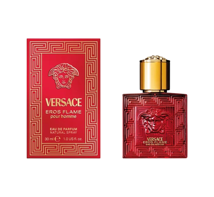Духи мужские Версаче Эрос Флейм 30 мл / Versace Eros Flame Parfum красный