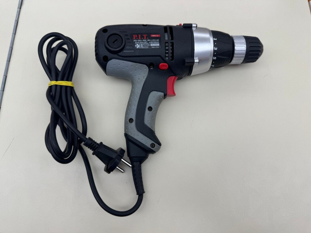 Дрель-шуруповерт P.I.T. PBM10-C2 400Вт патрон: быстрозажимной
