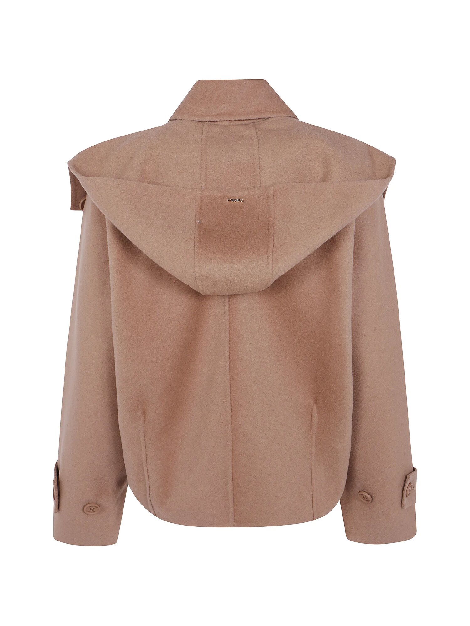Куртка Twinset Milano Hooded button-up jacket, размер 44 — фото 1