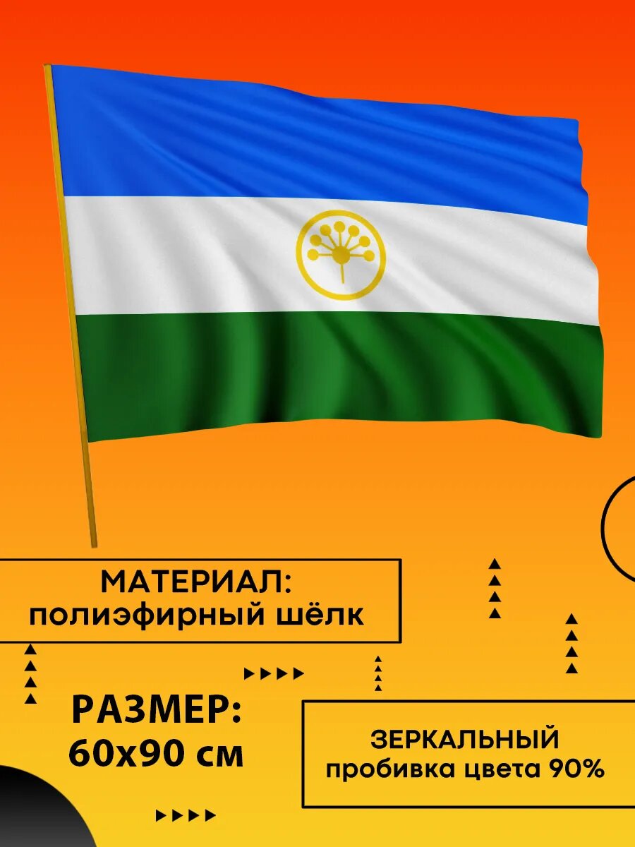 Флаг Башкортостана