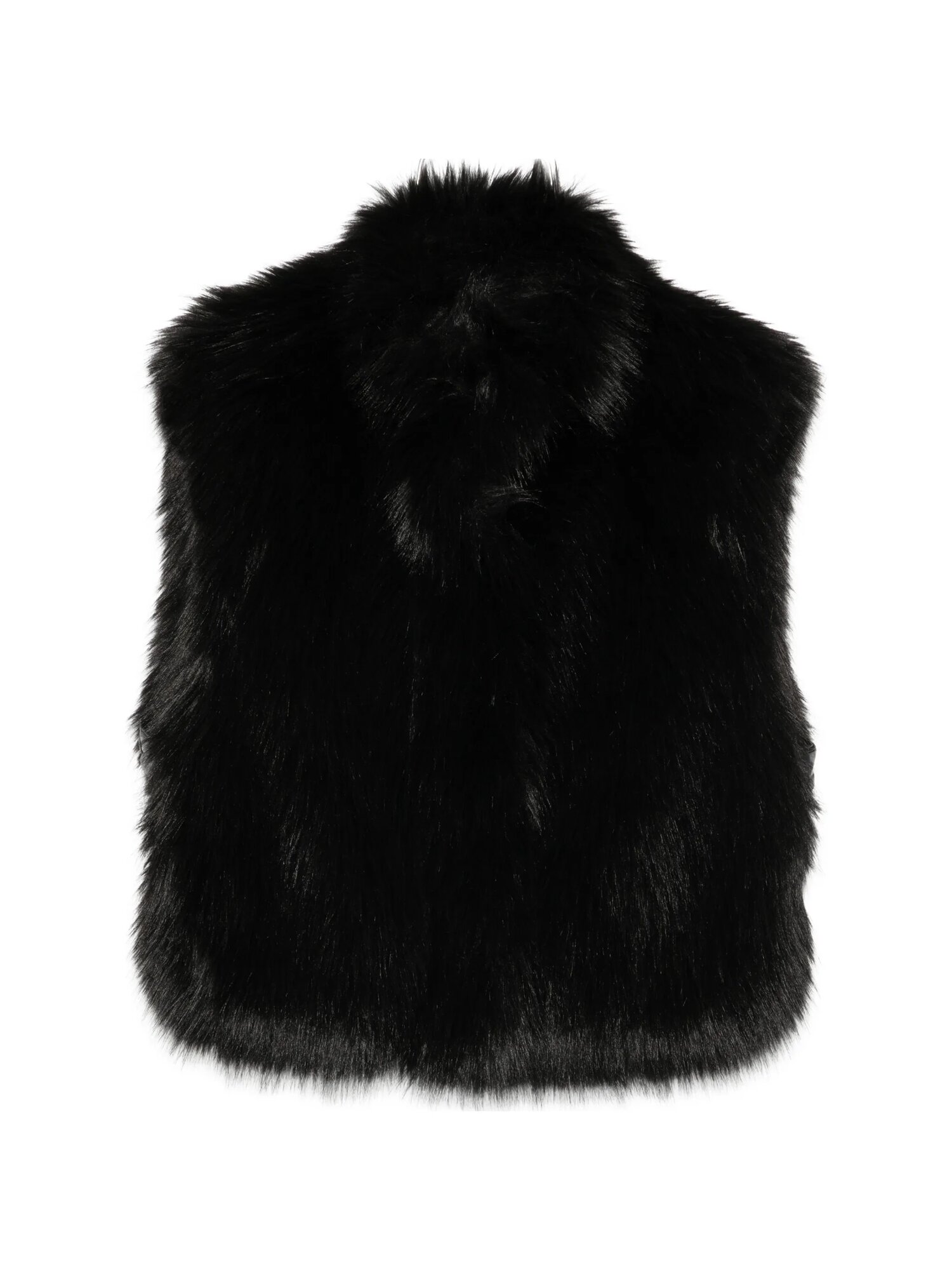 Пальто Faux-fur high-neck gillet
