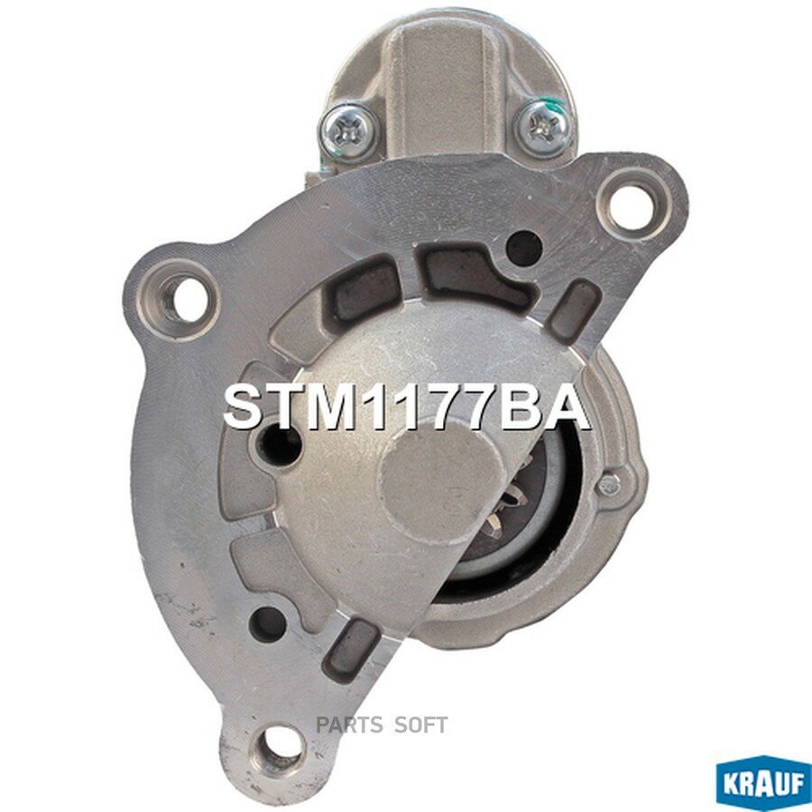 STM1177BA_Стартер !12v 1.7kw 10, 11, 12, 13z CR F62.3, 66 \CITROEN Berlingo 1.8 Diesel 07.1996-, 07. от официального дистрибьютора, KRAUF, артикул STM1177BA