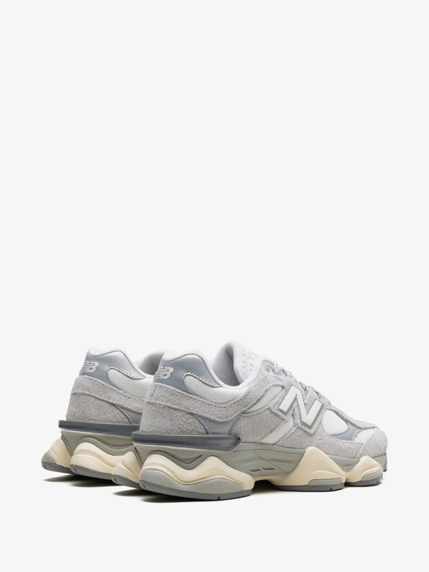 Кроссовки New Balance 9060 Light Grey/White, размер 7 US — фото 1