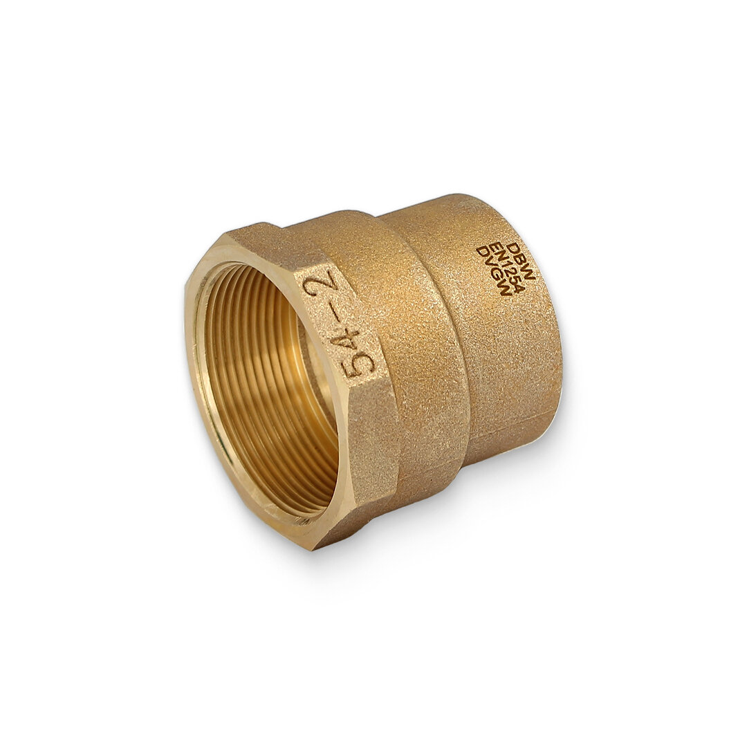Муфта переходная 54 х 2" (ВР) под пайку EFFEBI, бронза (HB4270A095400)