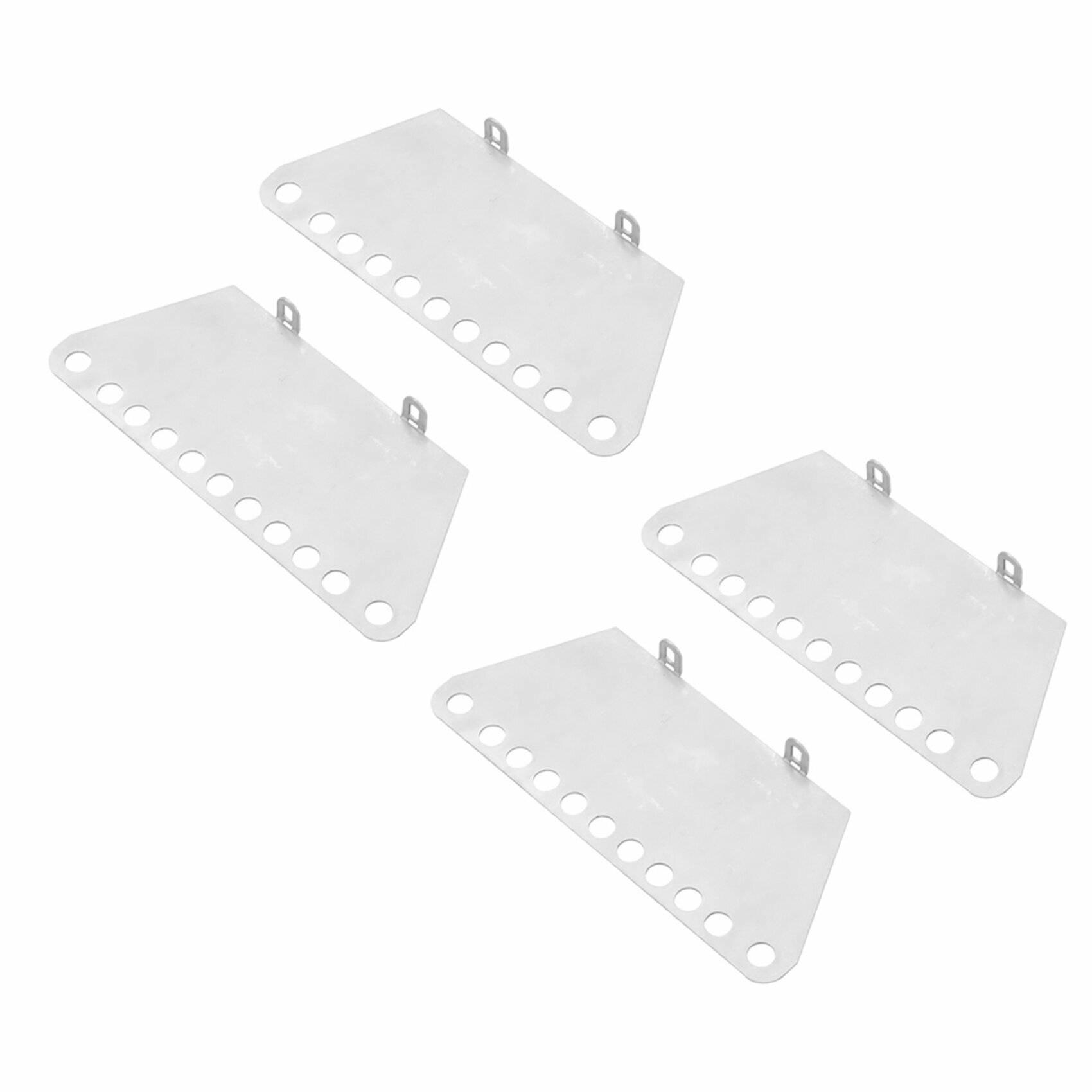 4X металлические педали для MN D90 D91 D99S MN99S 1/12 RC Car Upgrade Parts